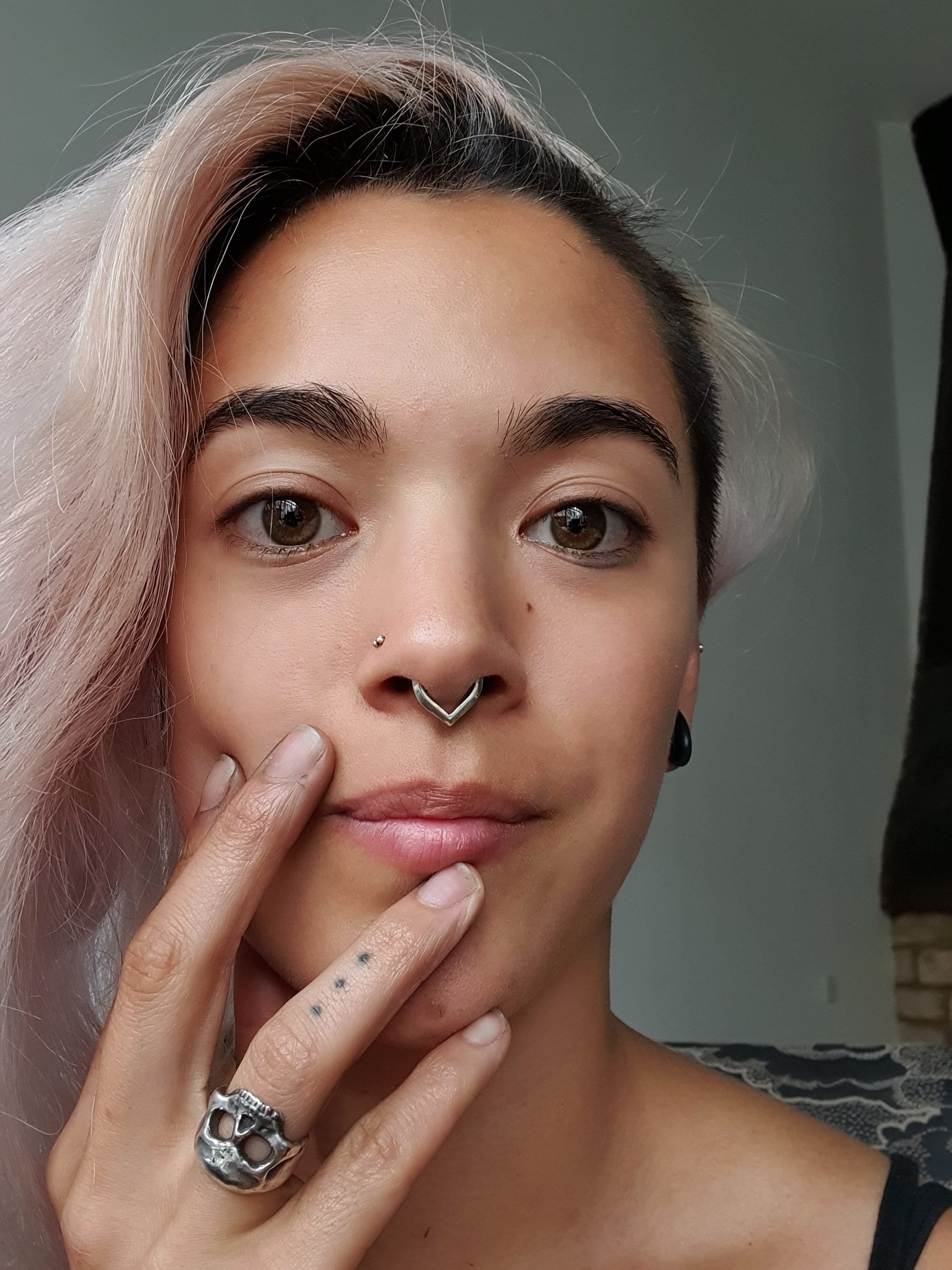 YRASIS septum clicker — studio SOMBRE