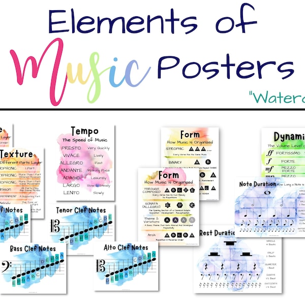 Music Classroom - Etsy