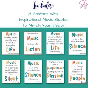 Elements of Music Posters - BUNDLE - Sherbet Theme | Music Classroom ...