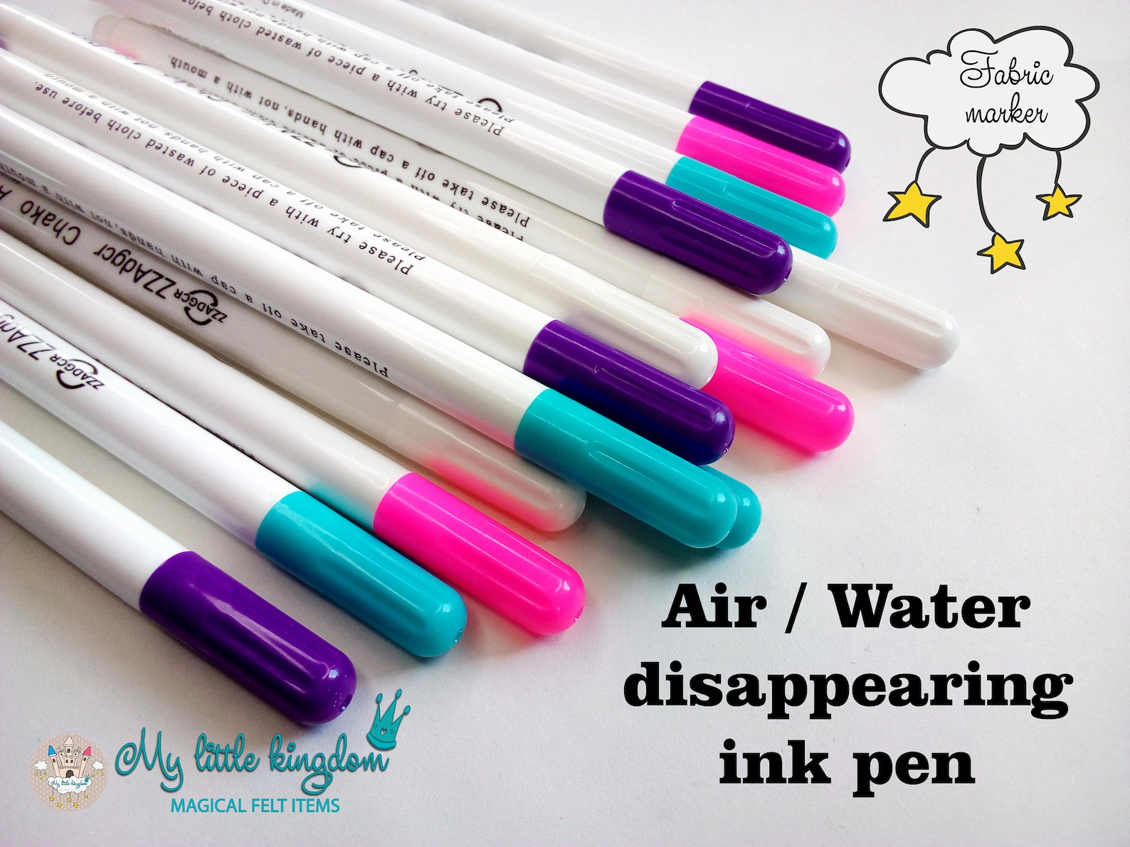 Fabric Marker Air Water Disappearing Ink Pen Erasable Ink Etsy