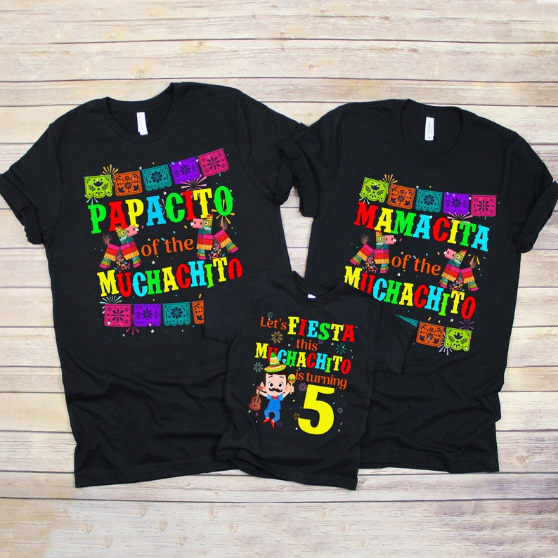 Mexican Birthday Shirt Muchachito Shirt Let's Fiesta - Etsy