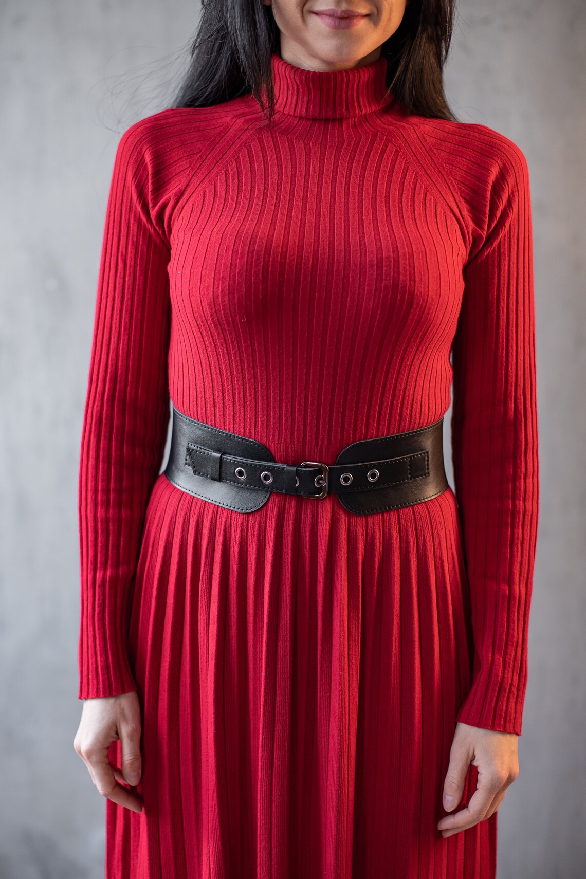 Black Leather Belt Leather Waist Belt Belt for Dress - Etsy