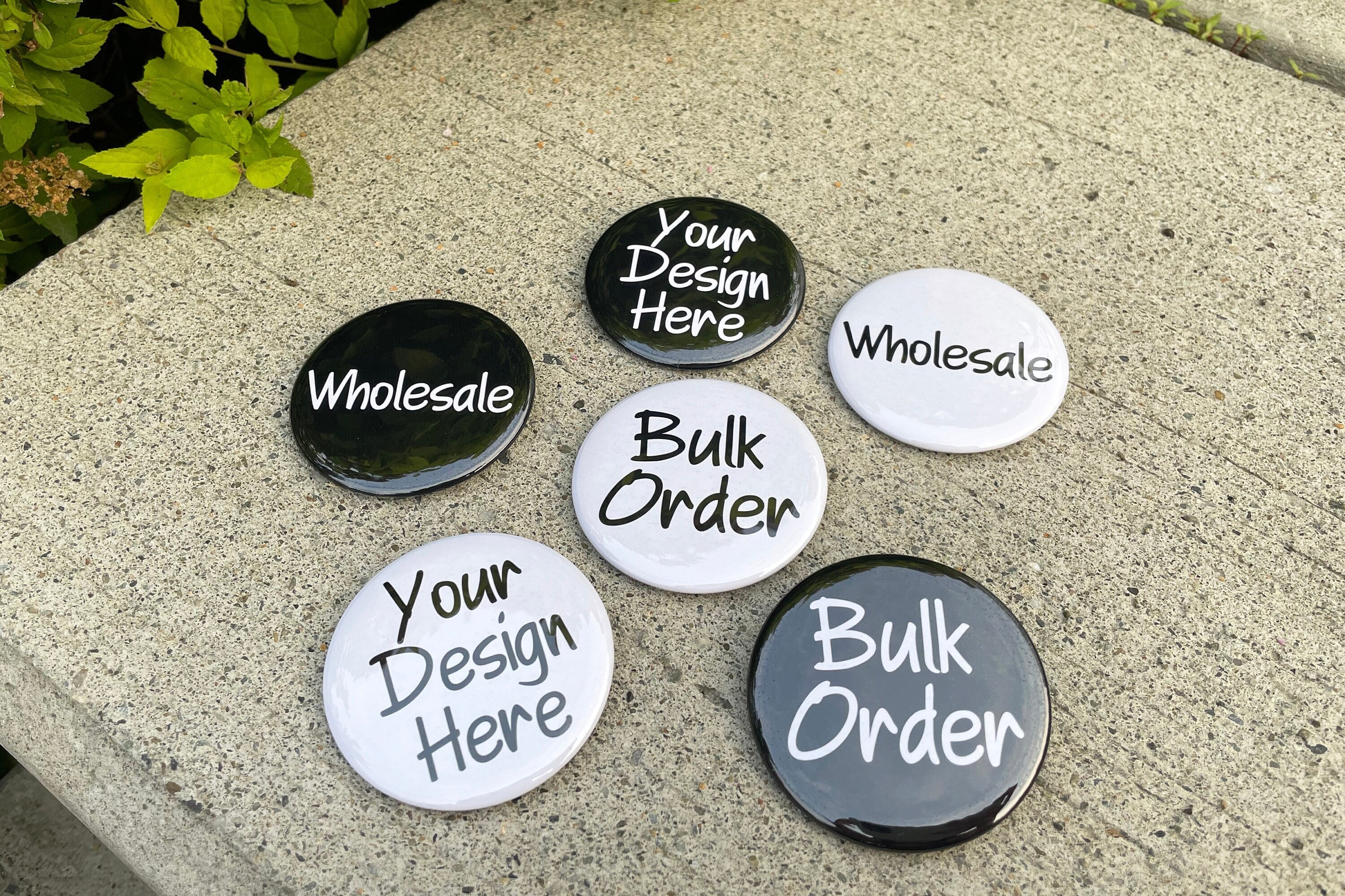 Wholesale Monogram Buttons
