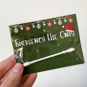 Emergency Use Only Cotton Swab | Funny Joke Stocking Stuffer | Funny ...