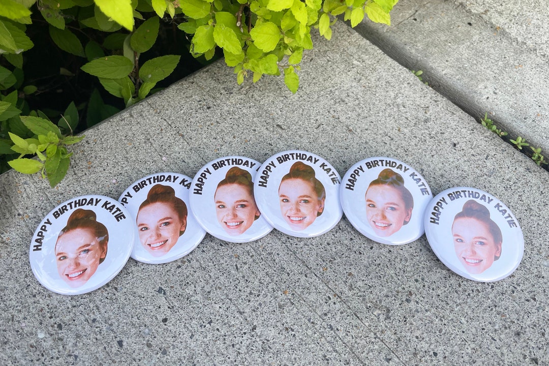 Best Friend Birthday Party Favors, Personalized Pins for Birthday ...