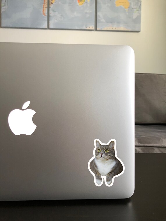 10 Custom Cat Stickers Prints Art & Collectibles etna.com.pe