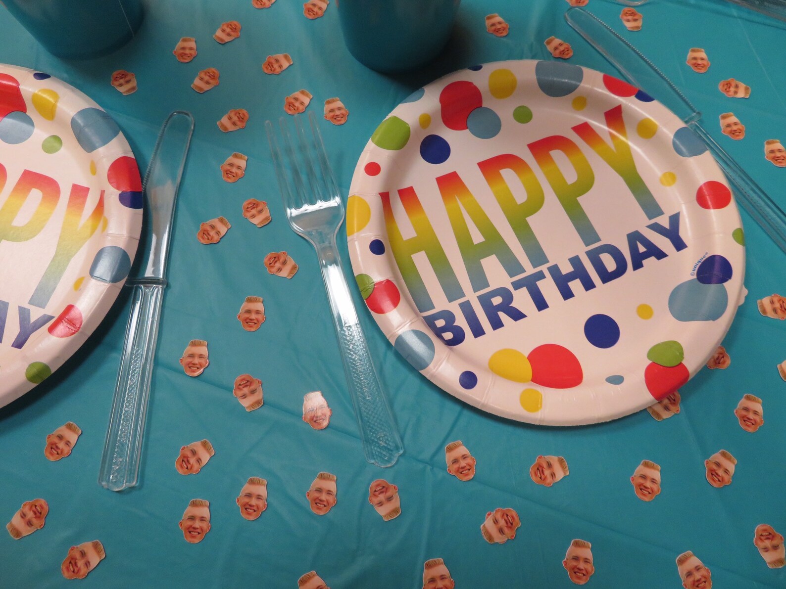 Custom Face Confetti Custom Confetti Party Confetti - Etsy