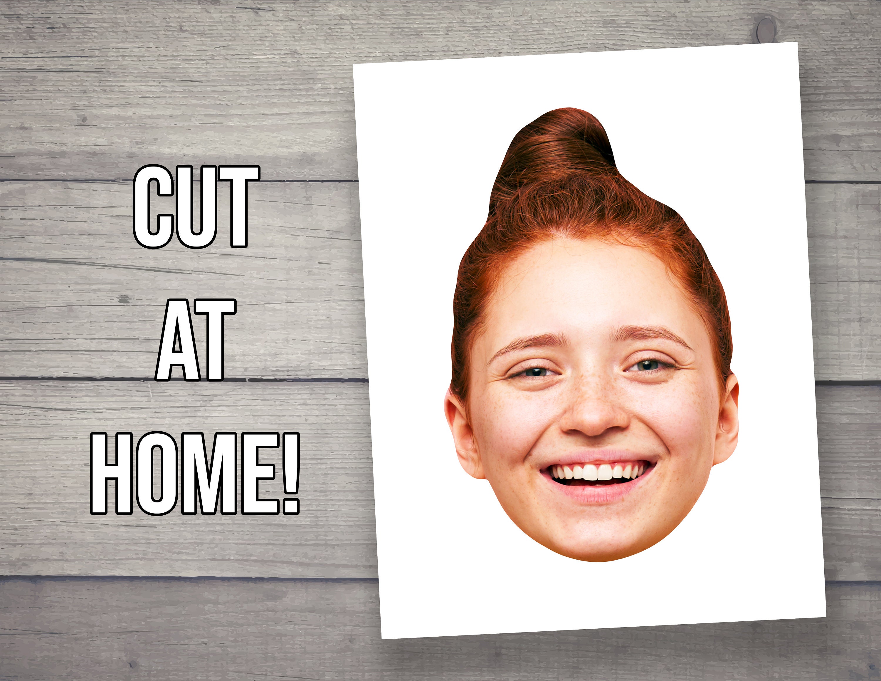 Printable Face Banner for Birthday Party 48 Hour Turnaround - Etsy