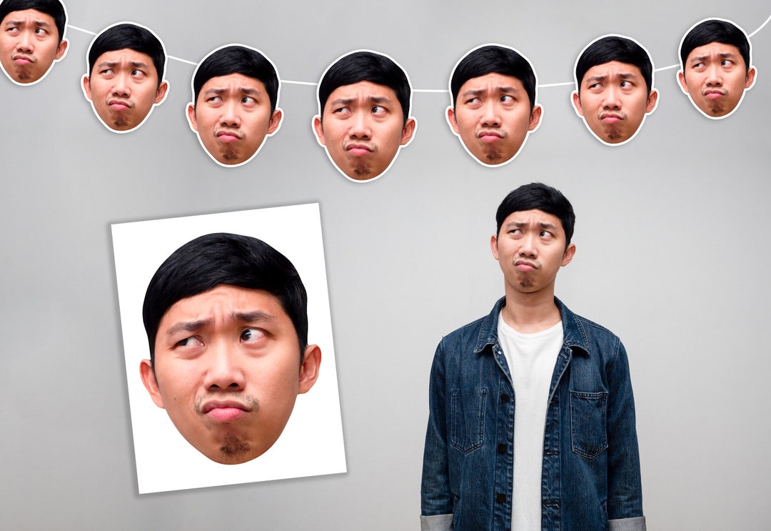 Printable Face Banner, 48 Turnaround - Etsy