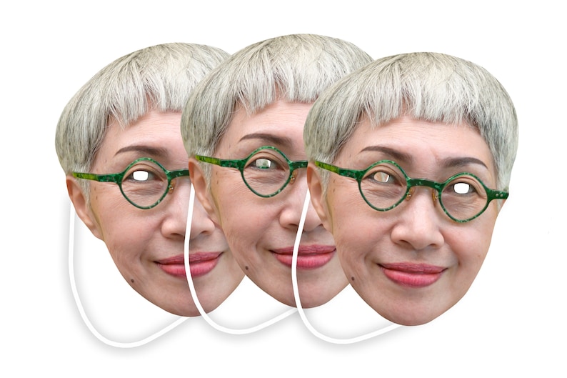 Custom Photo Face Masks With Elastic - Etsy