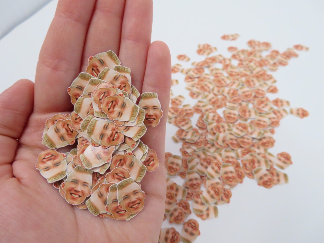 Happy Birthday Face Confetti Custom Confetti Party - Etsy