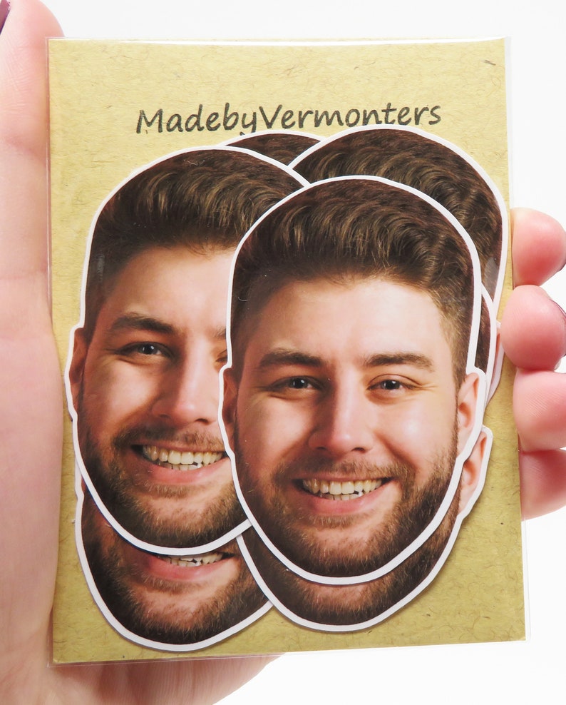 Office Party Face Sticker | Gift for Your Boss | Boss Birthday Party ...