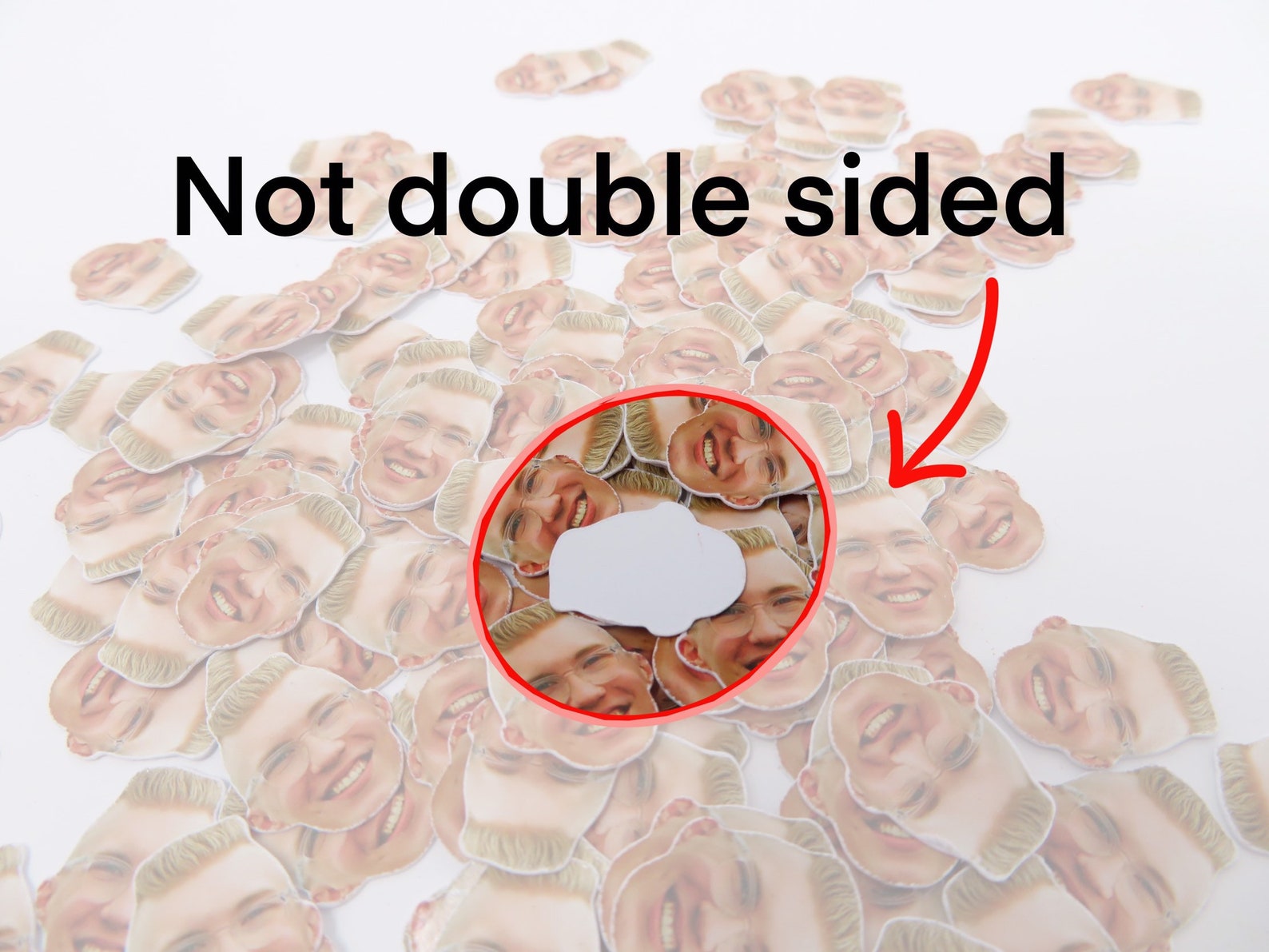 Happy Birthday Face Confetti Custom Confetti Party | Etsy