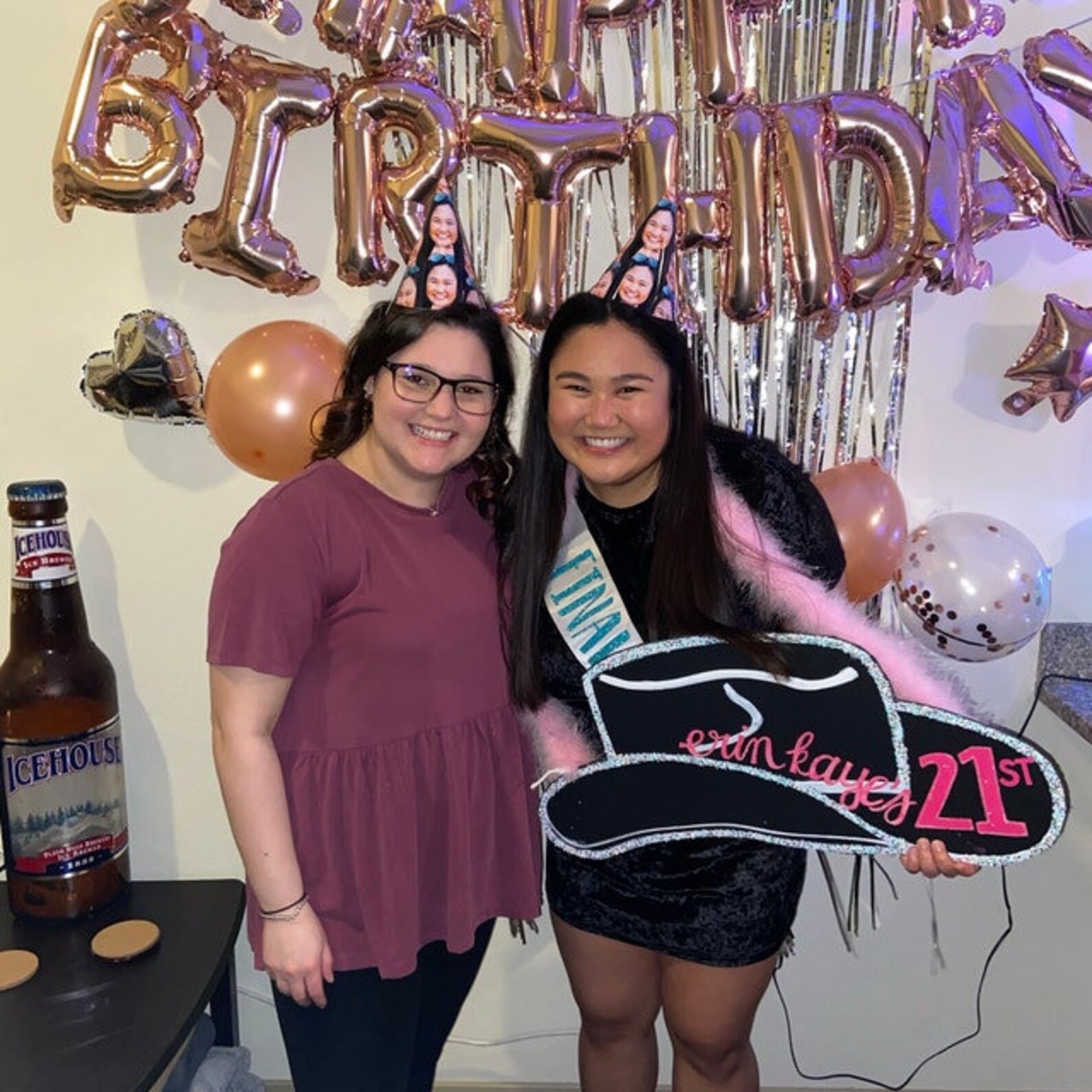 21st Birthday Party Hats - Etsy