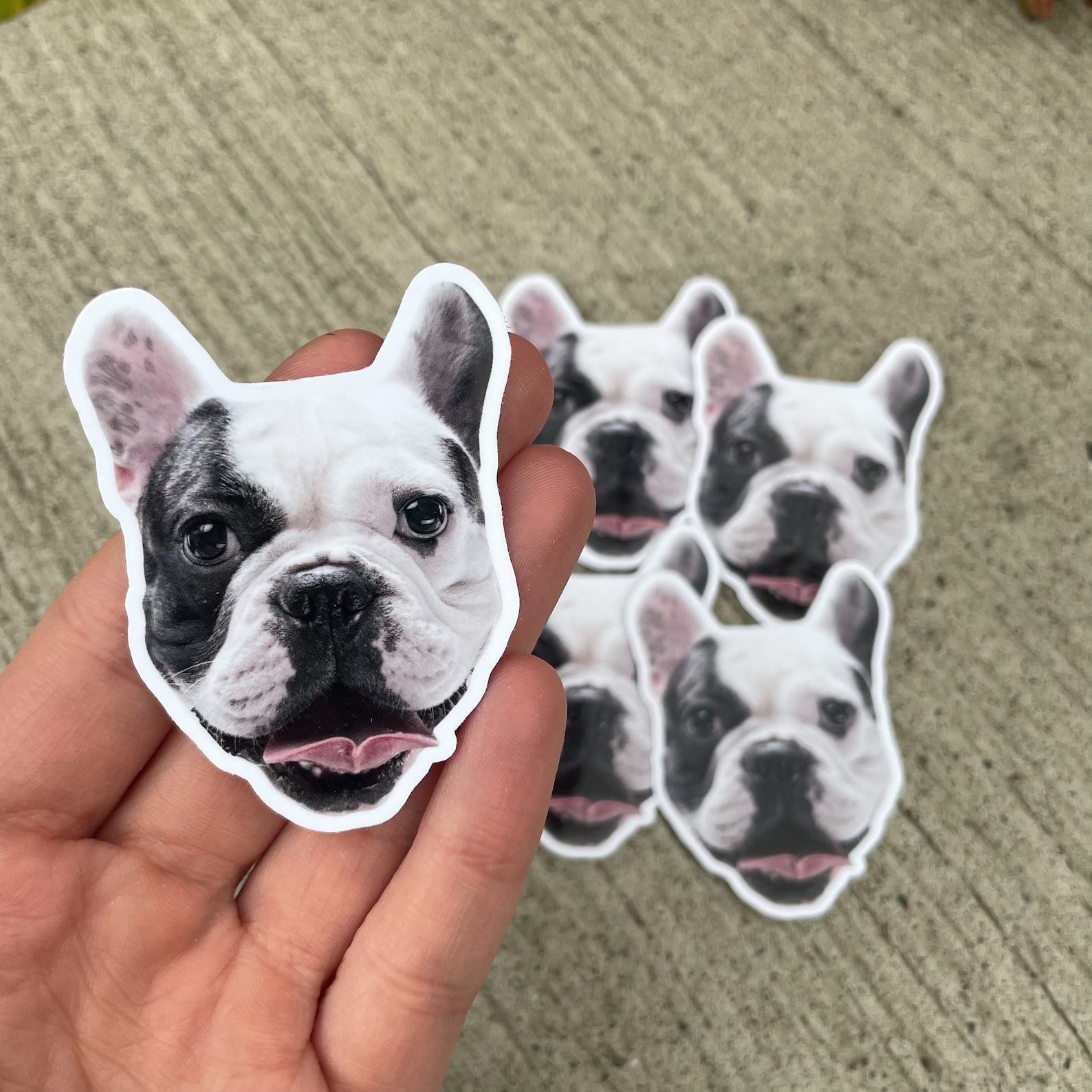 Christmas Stocking Stuffer Sticker of Family Pet - Etsy