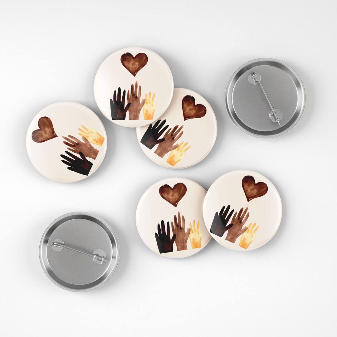 Social Cause Activism Buttons | Personalized Pinbacks to Support Your ...