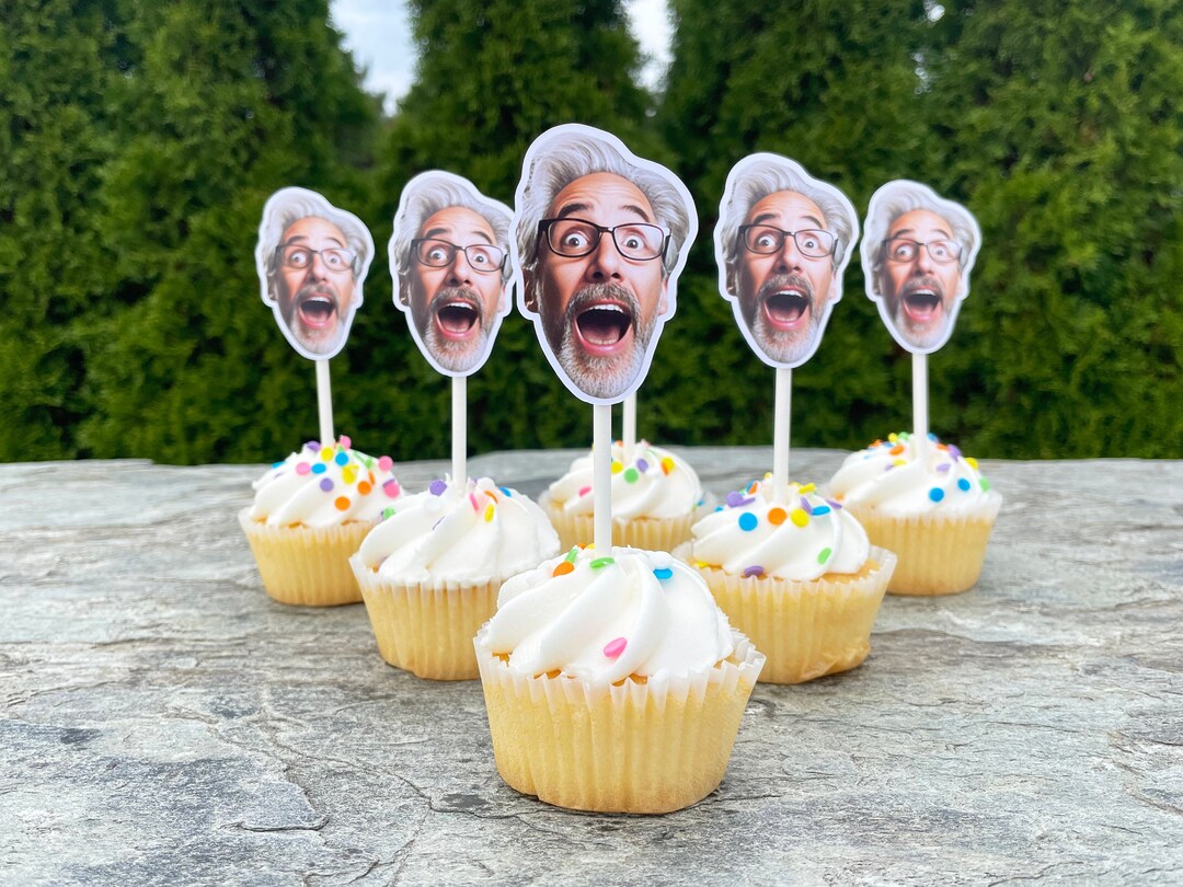 Boss Cupcake Topper, Personalized Cake Toppers for Office or ...