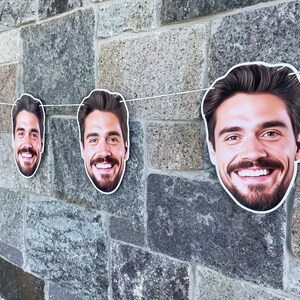 Custom Face Banner for Bachelorette/bachelor Parties - Etsy