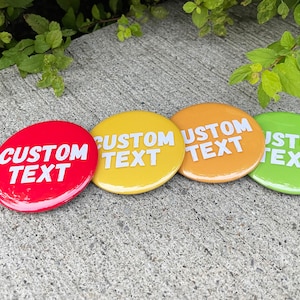 Fundraiser Pins, Event Add-on 2.25 Inch Buttons - Etsy