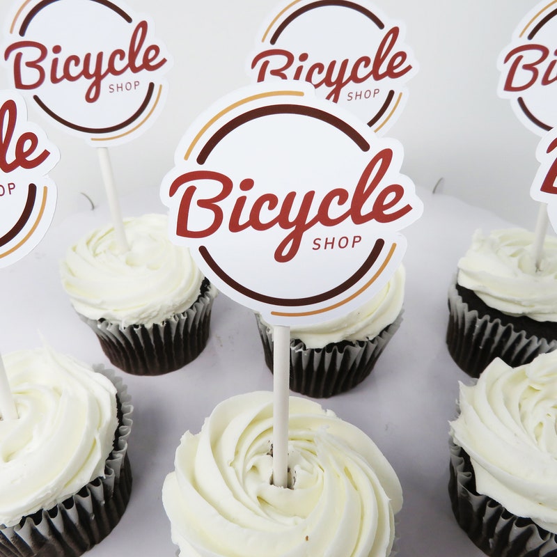 Logo Cupcake Toppers - Etsy