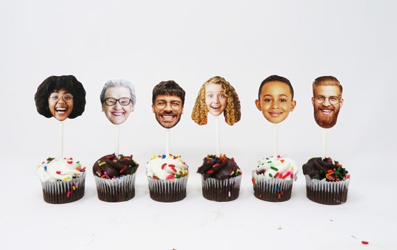 Mini Cupcake Toppers for Mini Cupcakes Cupcake Toppers for | Etsy
