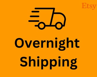 EXPRESS OVERNIGHT Shipping - Etsy
