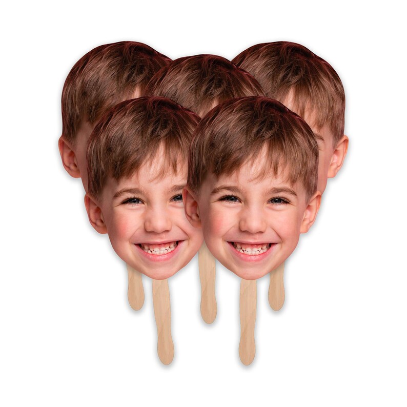 Head Cut Outs Create a Custom Face Stick at Home Face on a - Etsy