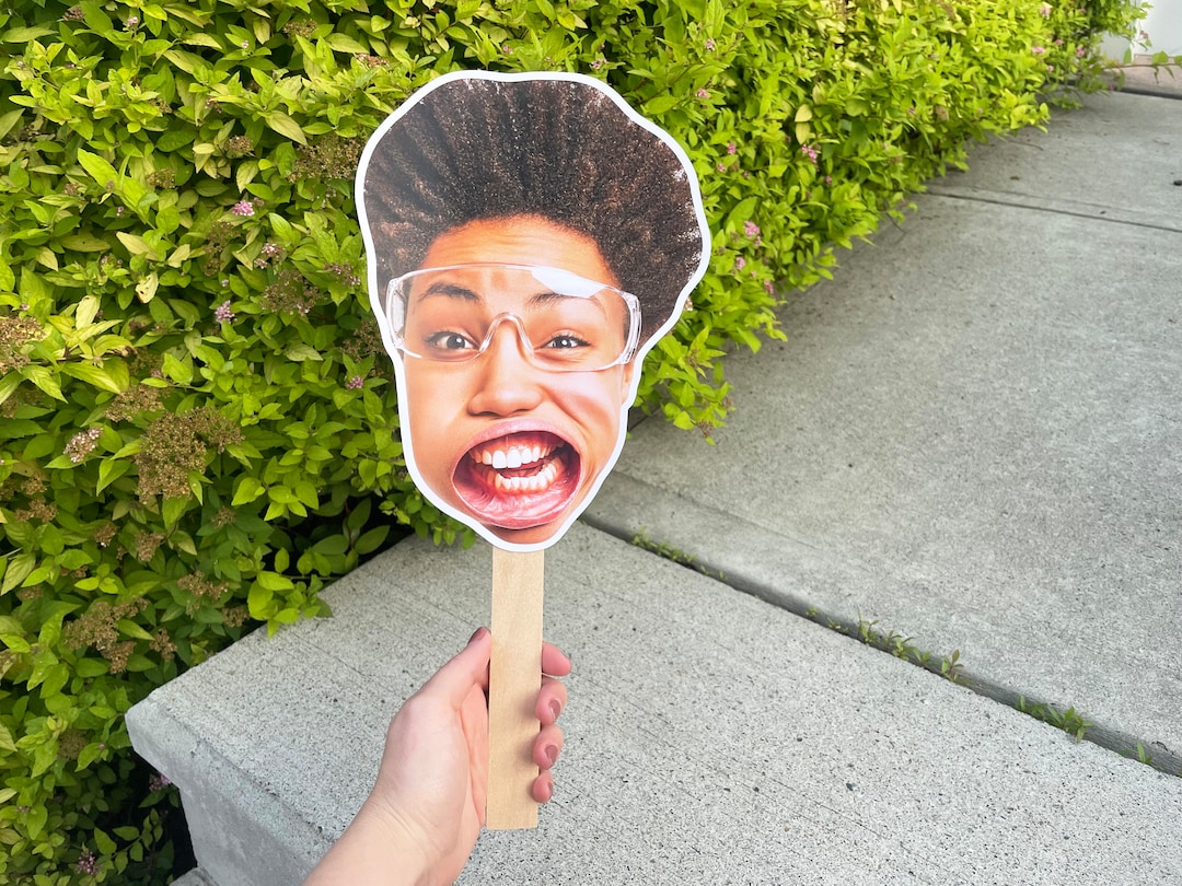 Custom Face Sticks, Perfectly Cropped Face on a Stick - Etsy