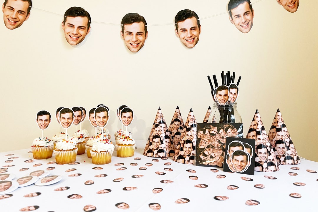 Bundle Bachelorette Party Pack | Custom Party Hats, Cupcake Toppers ...