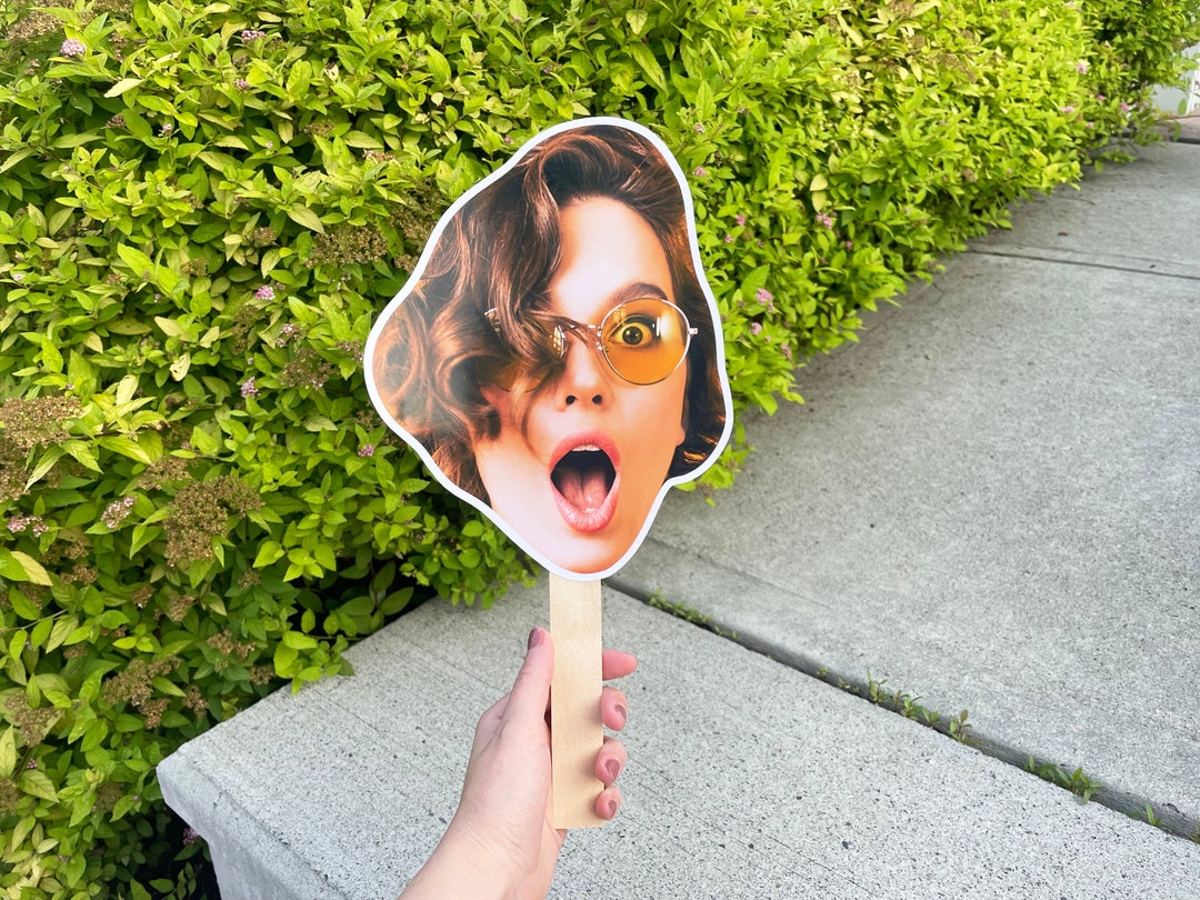 Bachelorette Party Face Fans, Missing Bridesmaid Face Fan for ...