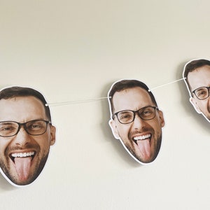 Custom Face Banner for Bachelorette/bachelor Parties - Etsy