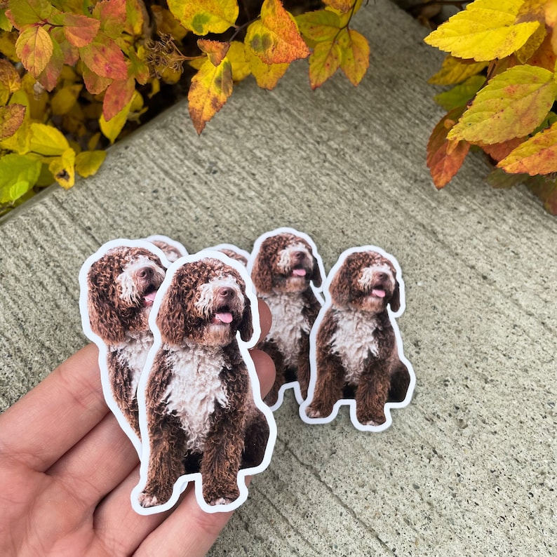 Christmas Stocking Stuffer Sticker of Family Pet - Etsy