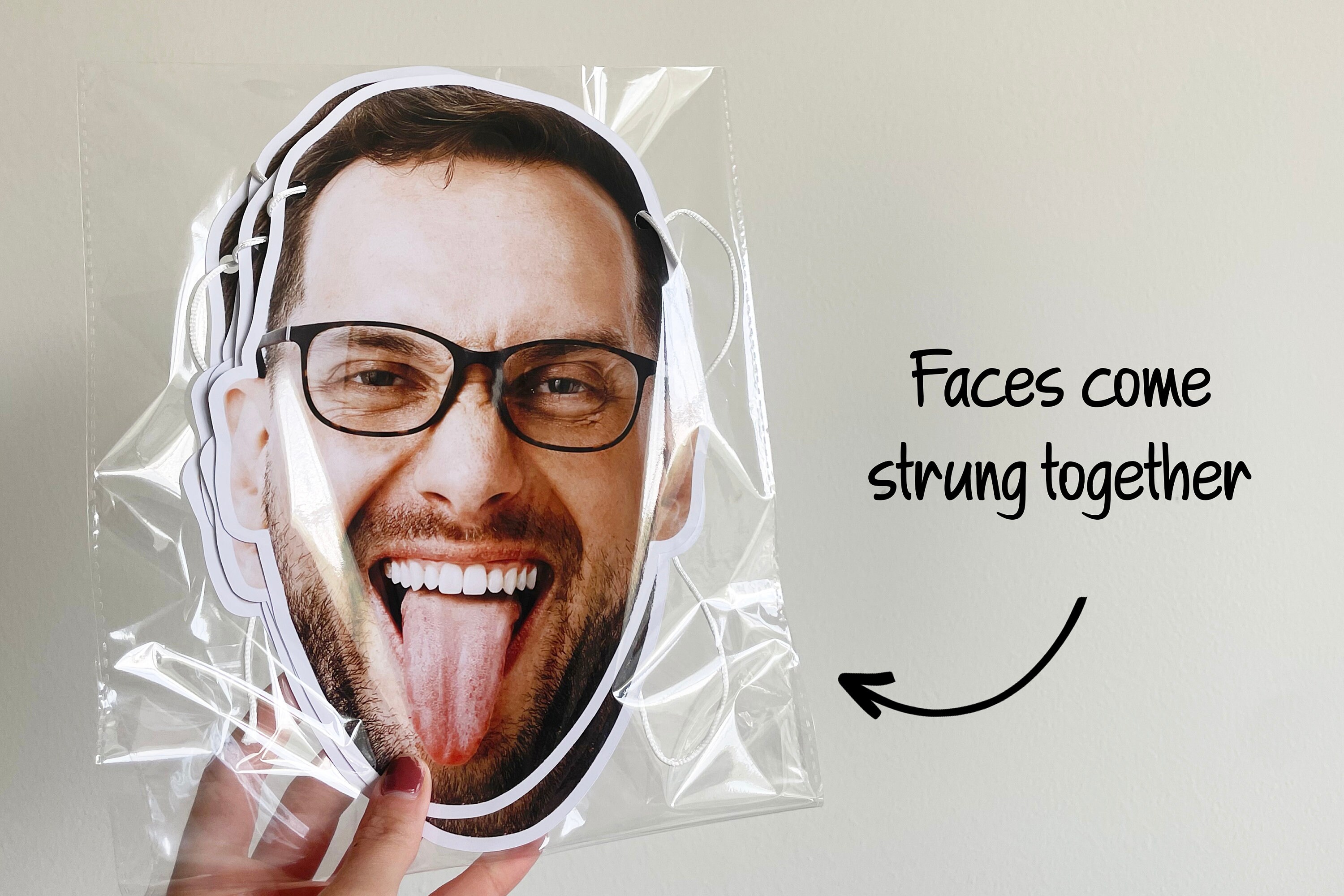 Custom Face Banner for Bachelorette/bachelor Parties - Etsy