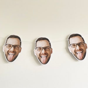 Custom Face Banner for Bachelorette/bachelor Parties - Etsy