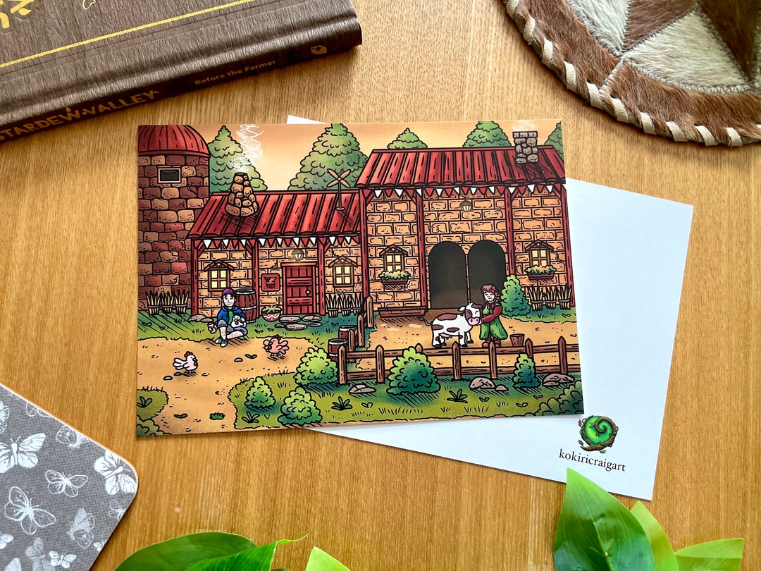 Marnie's Ranch Stardew Valley A5 Art Print - Etsy