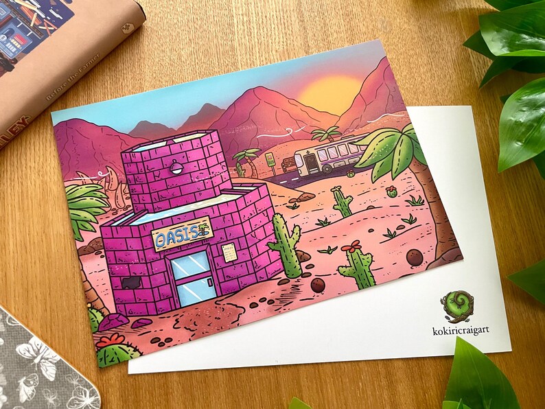 Calico Desert Oasis Stardew Valley A5 Kunstdruck - Etsy.de