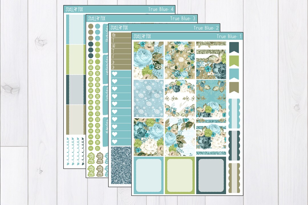 Planner Sticker Kit , Weekly Vertical Kit , Classic Happy Planner ...