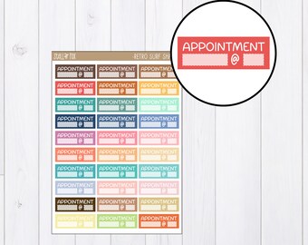 42 Cute Appointment/calendar/schedule Planner Stickers - Etsy