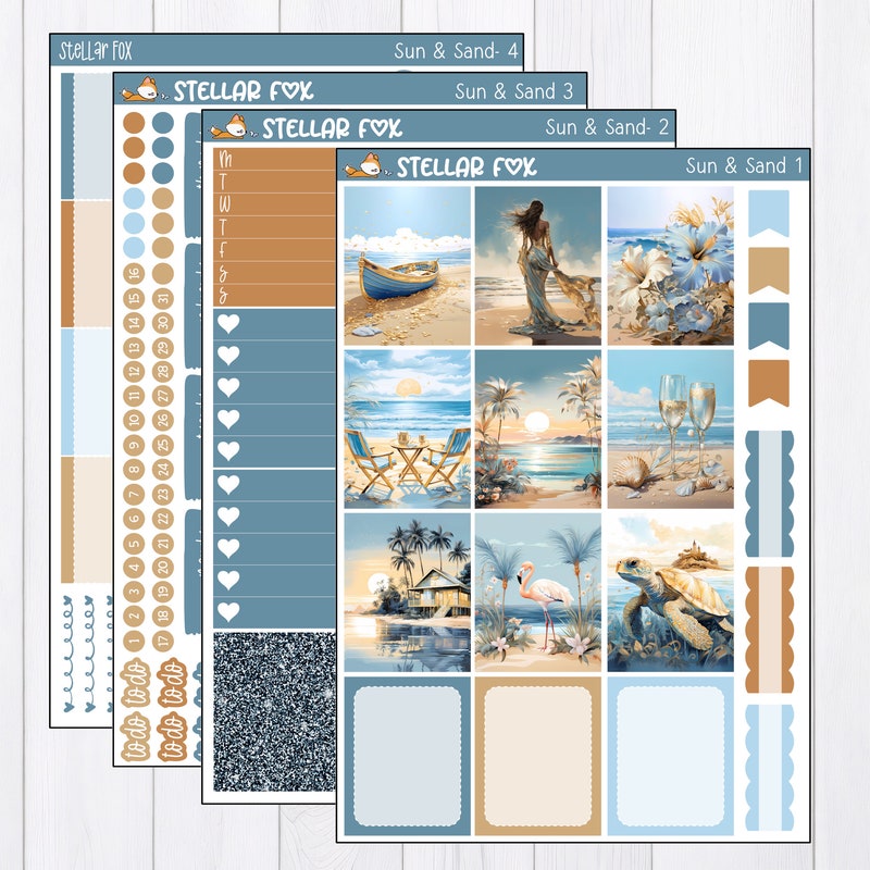 Summer Aesthetic Stickers - Etsy