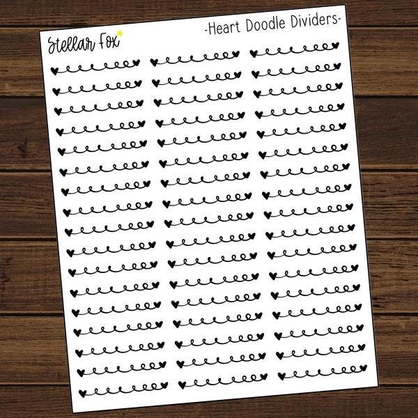 Doodle Dividers - Etsy