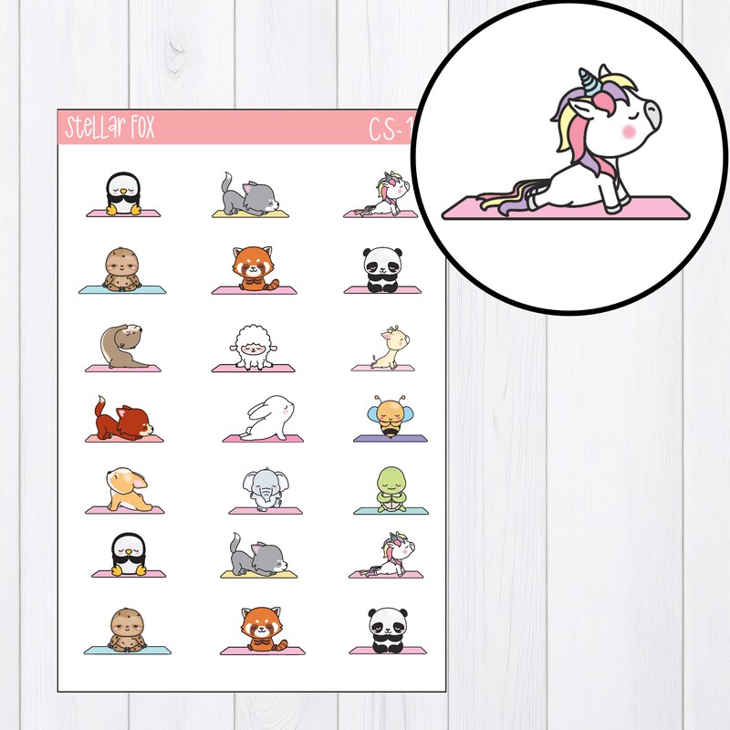 Kids Planner Stickers - Etsy