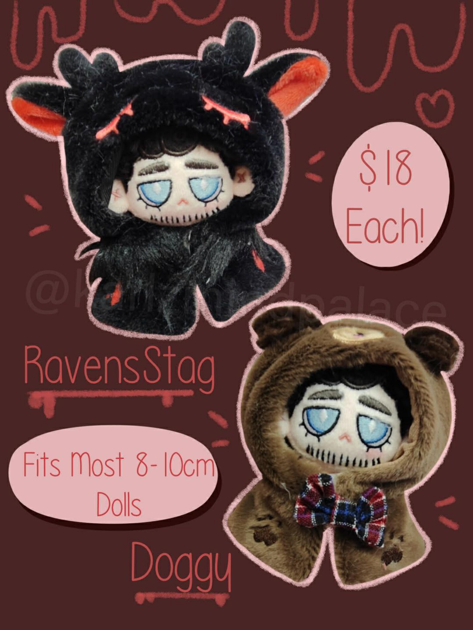 PRE ORDER Hannibal Plush Clothes - Etsy
