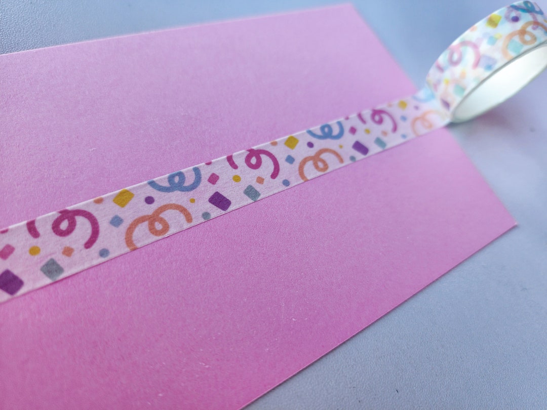 Kawaii Confetti Washi Tape - Etsy