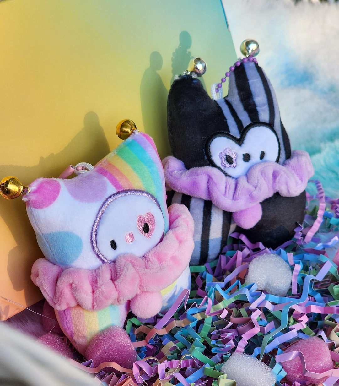 Clown Keychain Plushies - Etsy