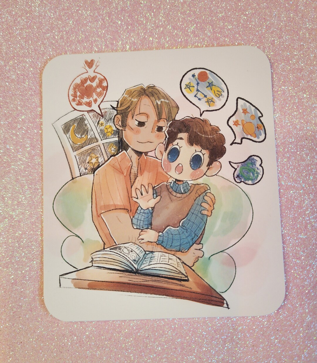 Spacedogs Adam Raki Nigel Clown Print - Etsy