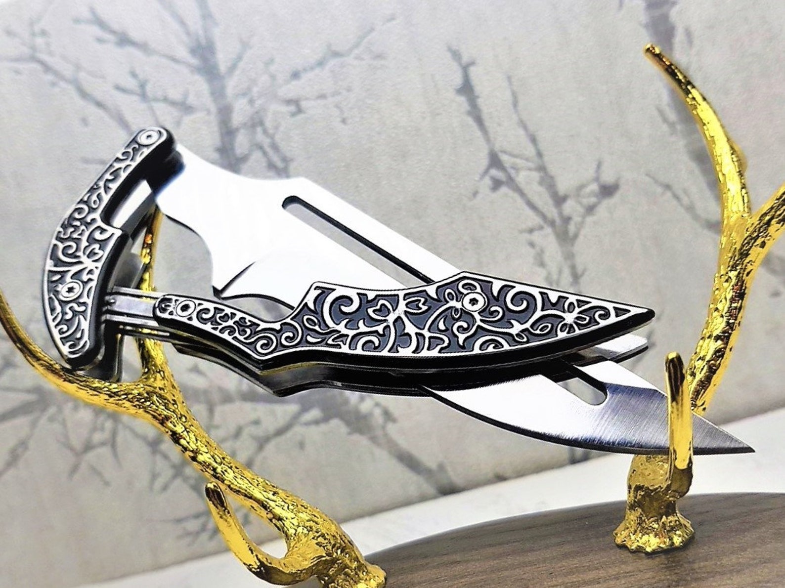 MADMAN, D2, Mechanical Folding Knife, Outdoor Camping, Rescue Pocket ...