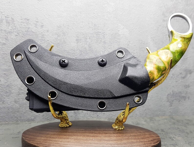 ELROND Karambit CLAW | D2 Mirror Finish Blade | Scorpion Claw ...