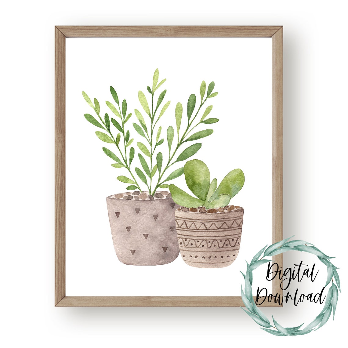 Greenery Printable Wall Art Greenery Printable Greenery - Etsy