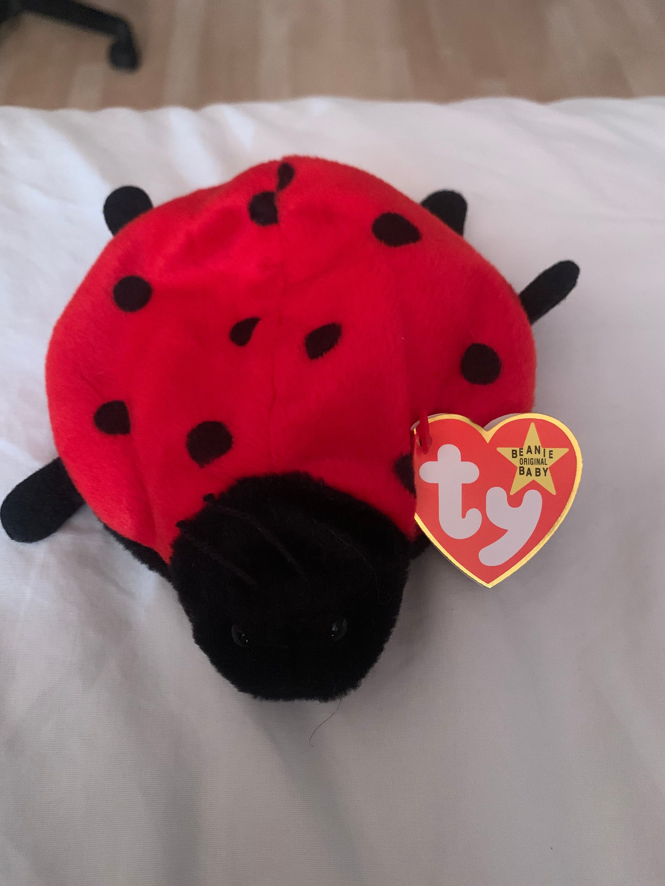 Lucky the Lady Bug Beanie Babies - Etsy España