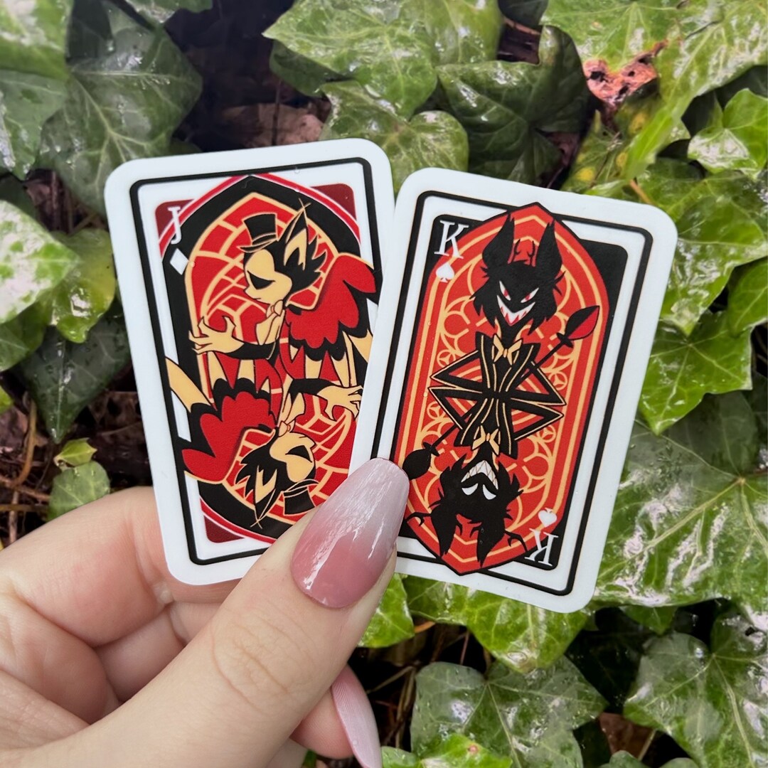 Alastor and Husk Stickers - Etsy